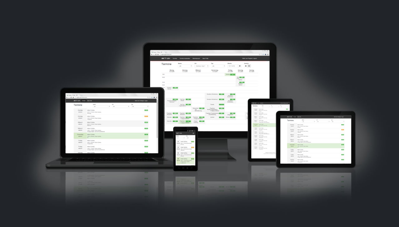 Free online software for managing sports clubs, courses, sports fields ...